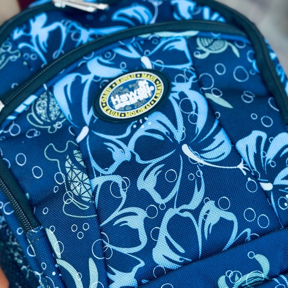 Hawaii Spirit | Bags | Hawaii Spirit Mini Back Pack Blue Nwt | Poshmark